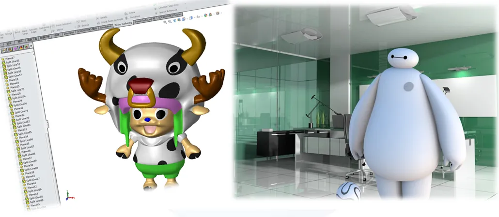 威力曲面PowerSurfacing软件功能介绍_正版价格_代理商智诚科技